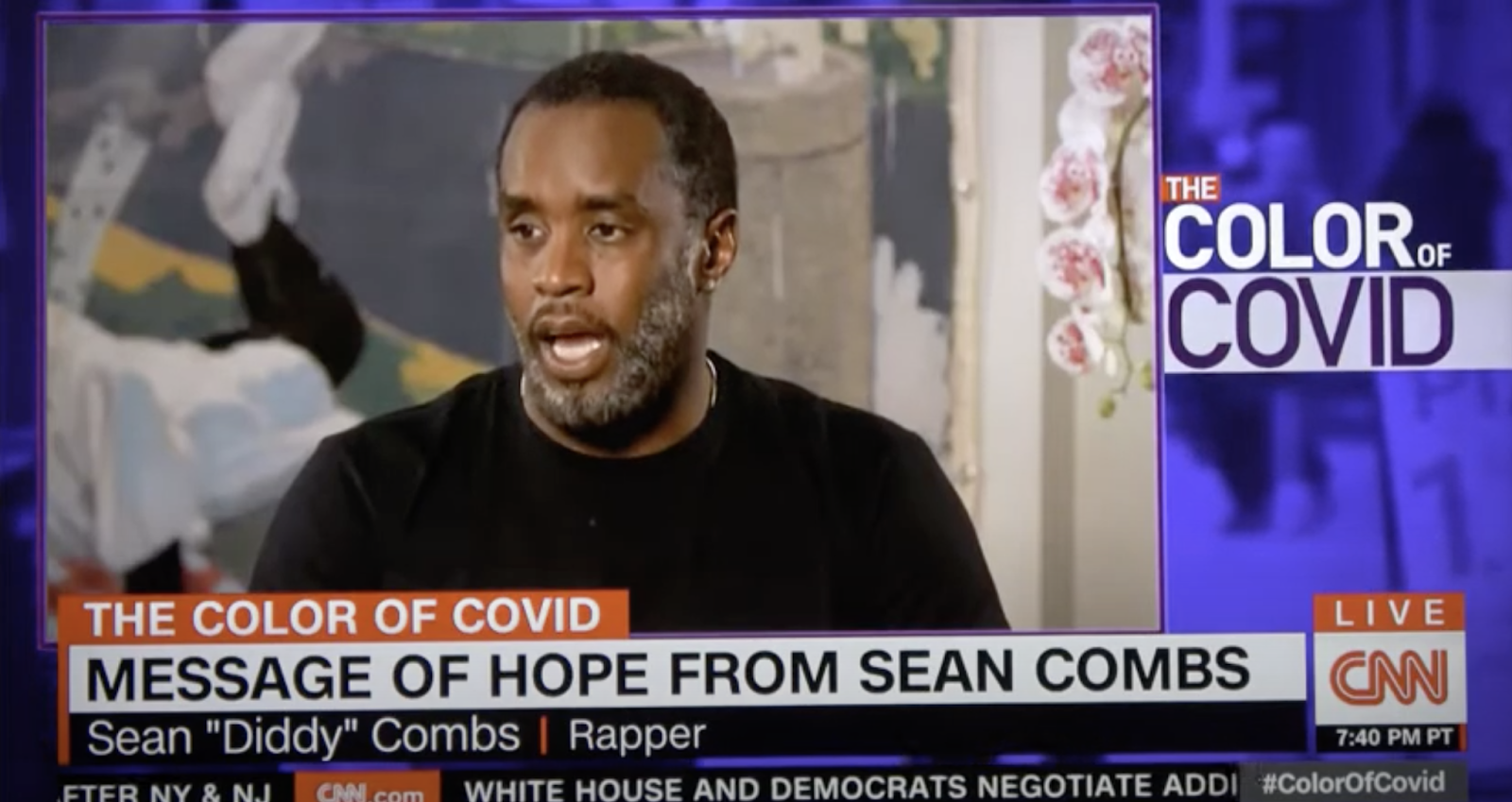 Sean John Combs refers to himself as Sean Diddy Combs during CNN's ...