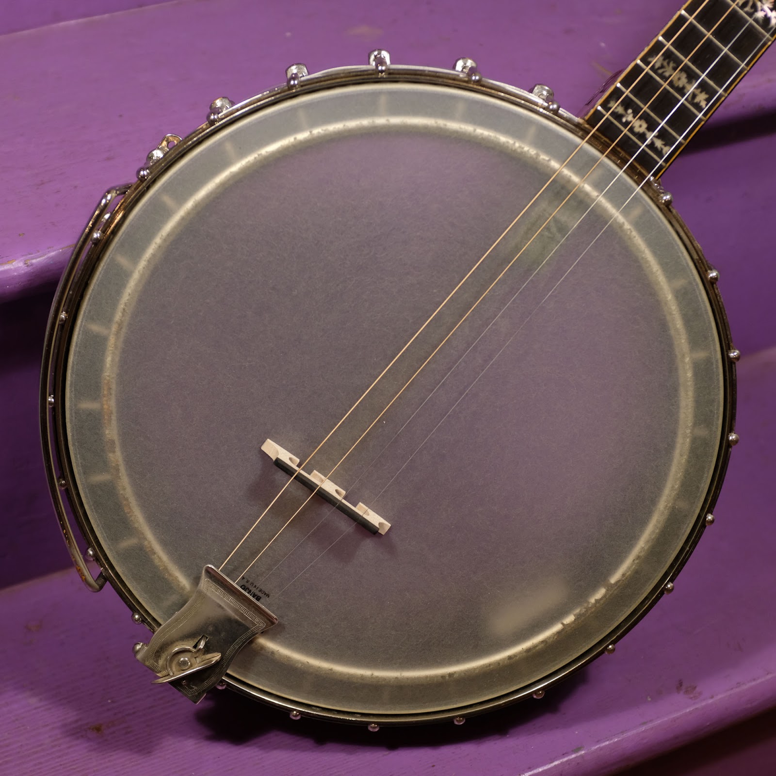 1910s Lange-made Orpheum No. 3 Tenor Banjo