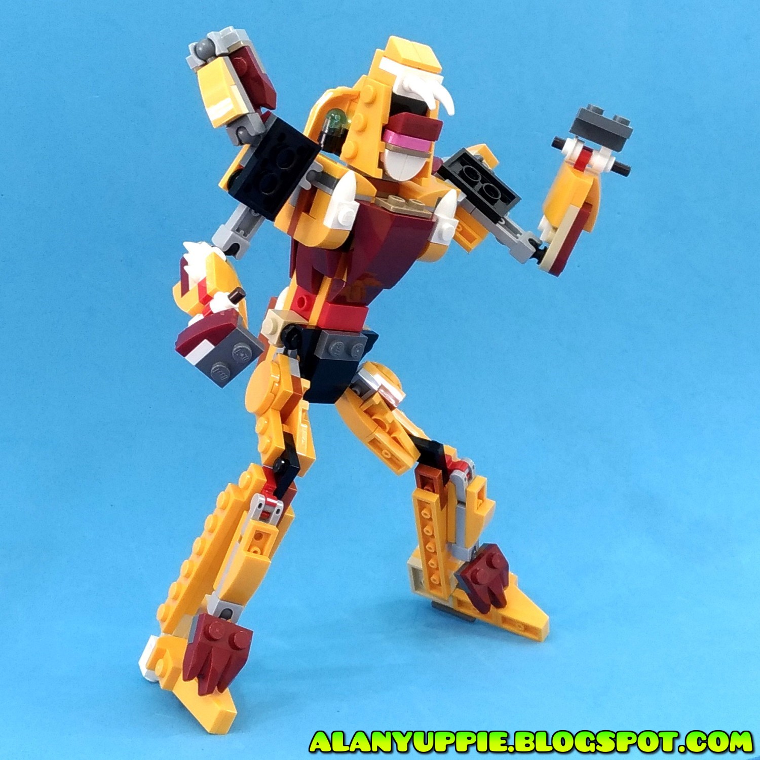 Alanyuppie's LEGO Transformers: Video Tutorial: LEGO Transformer Lion ...