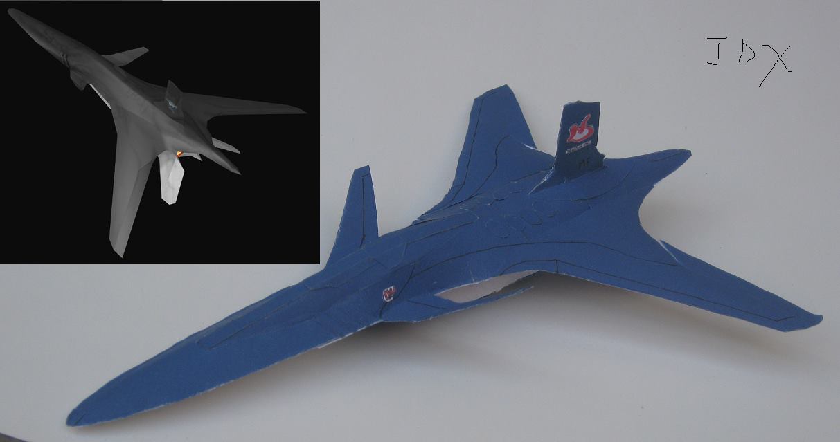 Ace Combat Model - Drawings: abril 2017