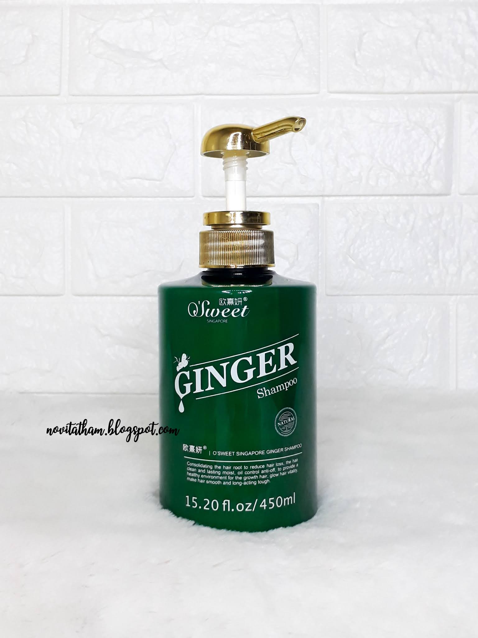Shampoo untuk Rambut Rontok | Review O'Sweet Singapore Ginger Shampoo ...