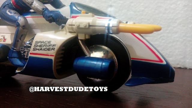 Shaider Blue Hawk by Bandai - Toy Review! ~ HarvestDude Toys