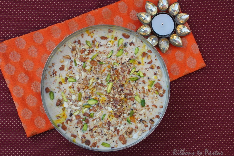 Shahi Rabadi - Ribbons to Pastas