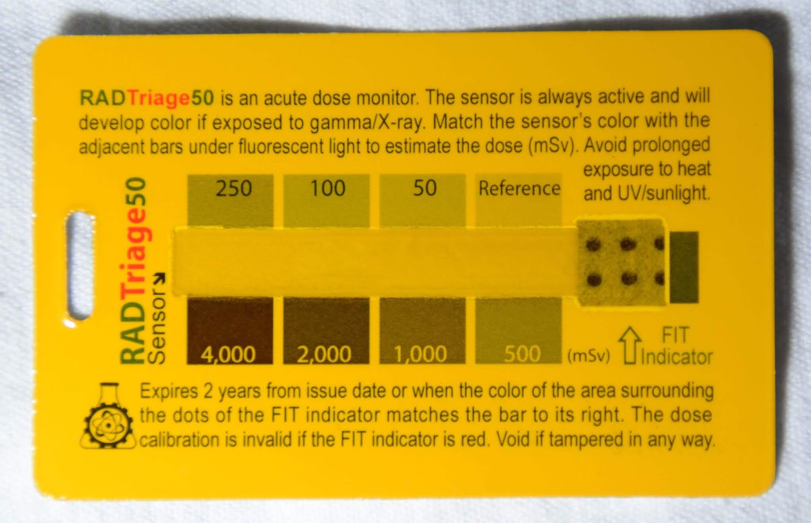 Promieniotwórczość wokół nas - fakty i mity: Dozymetr indywidualny ...