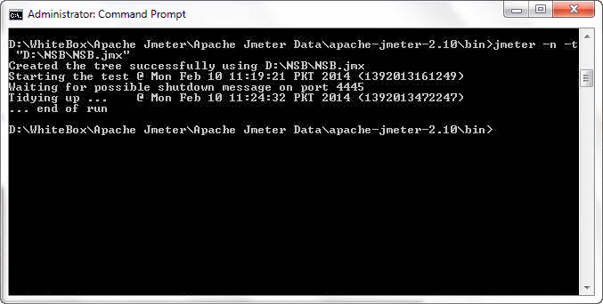 Performance Testing Tools Apache Jmeter Non Gui Commands