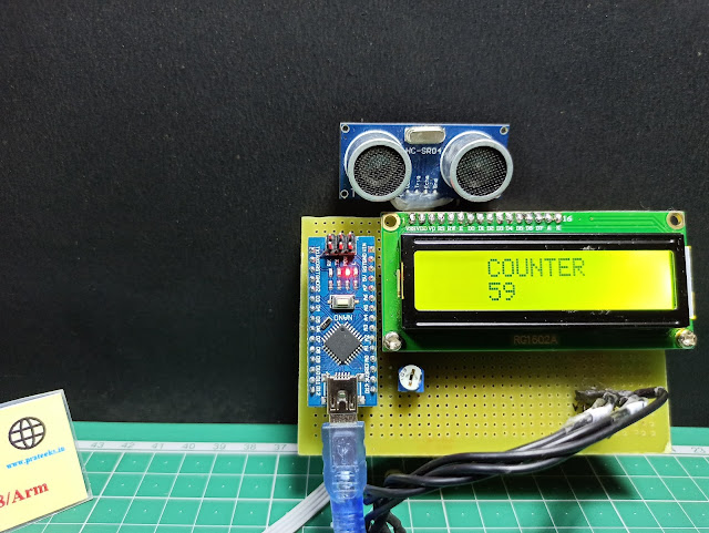 How To Use An Ultrasonic Sensor With An Arduino Hackster Io Vrogue
