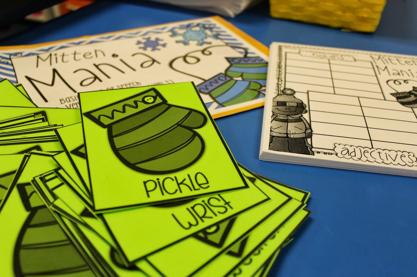 Life in First Grade: Winter Language Arts Centers in action (upper grades)