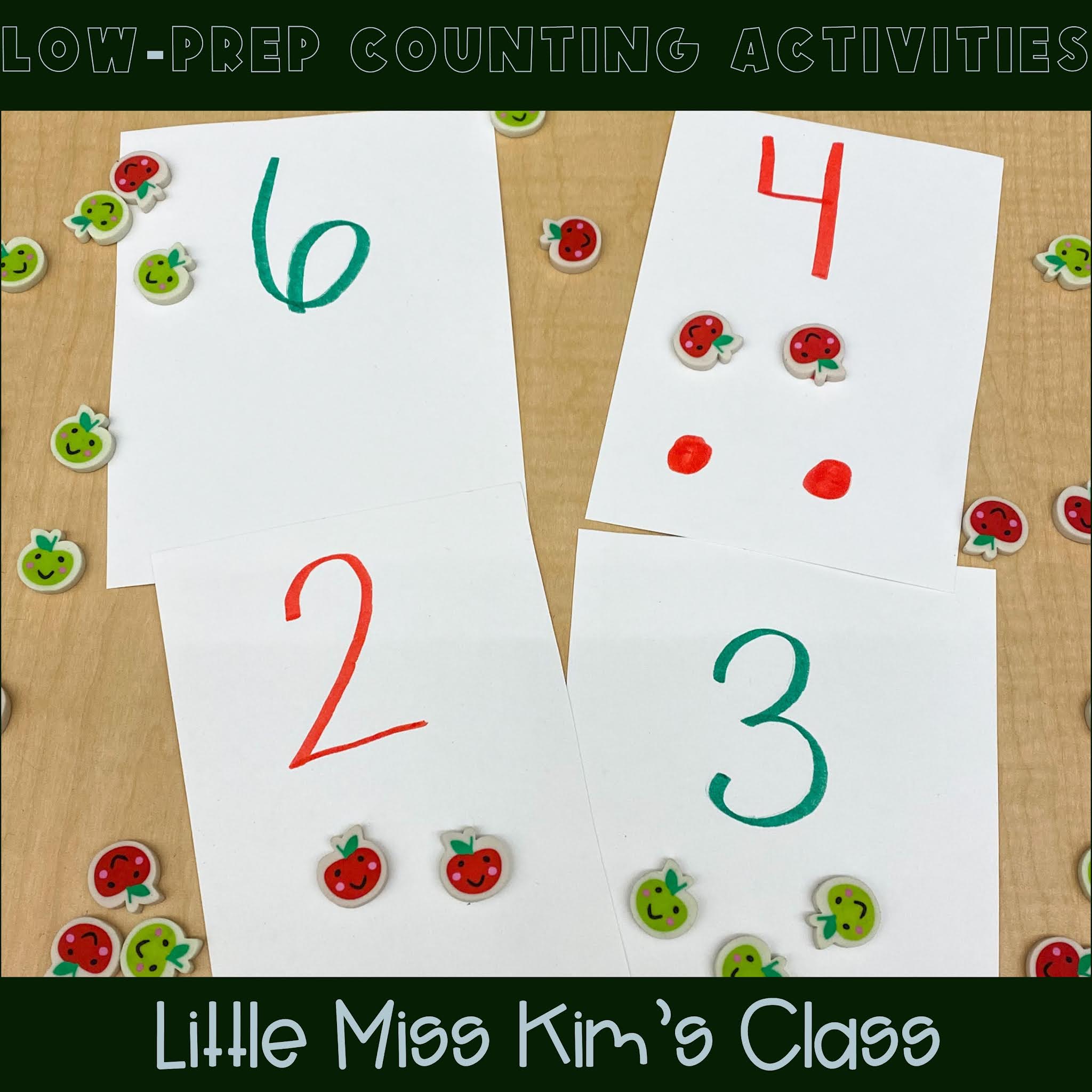 Little Miss Kim's Class: Low-Prep Counting Activities