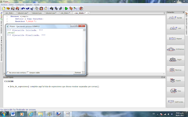 Aprende Pseint: julio 2017