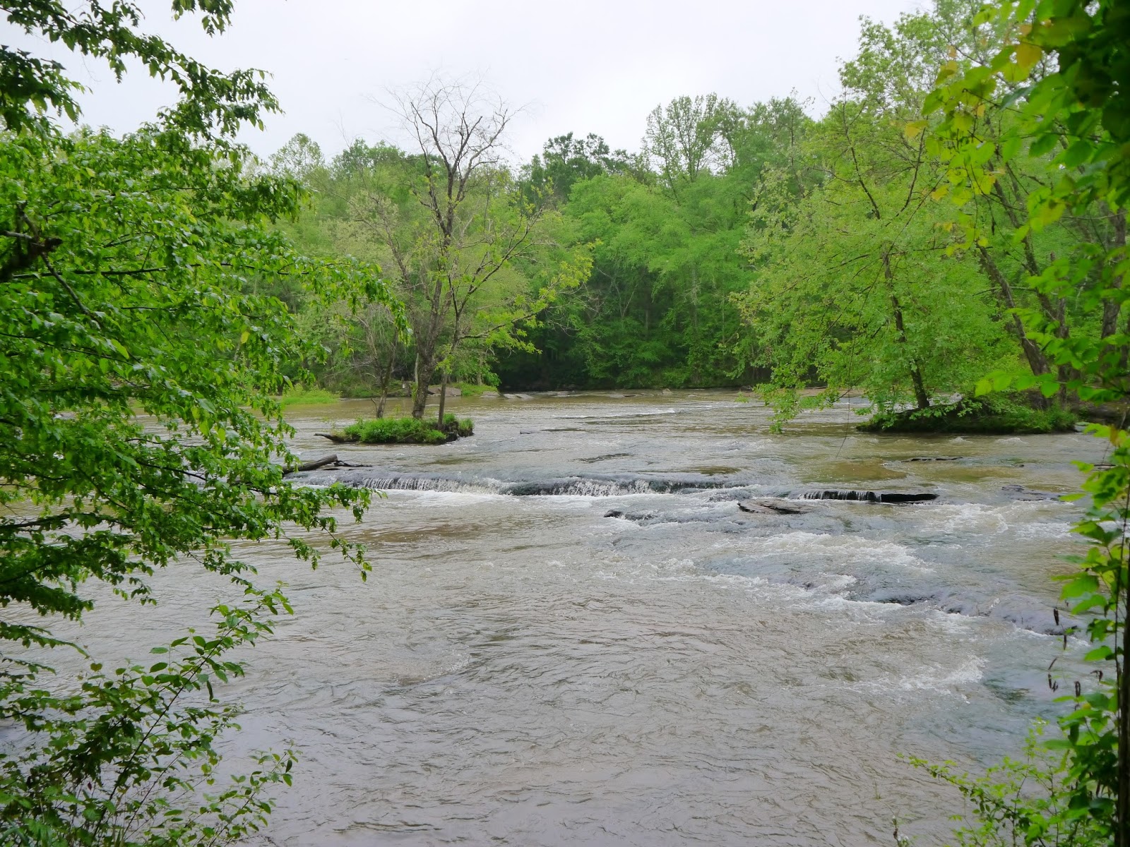 American Travel Journal: Enoree River Shoals - Musgrove Mill State ...