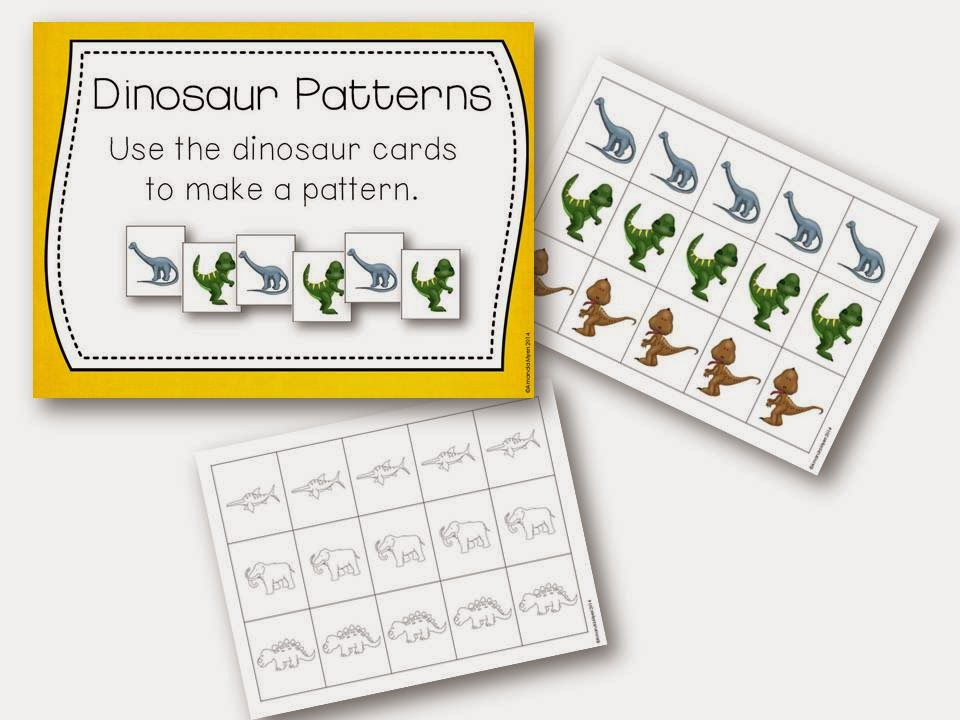 A special kind of class: Dinosaur math stations
