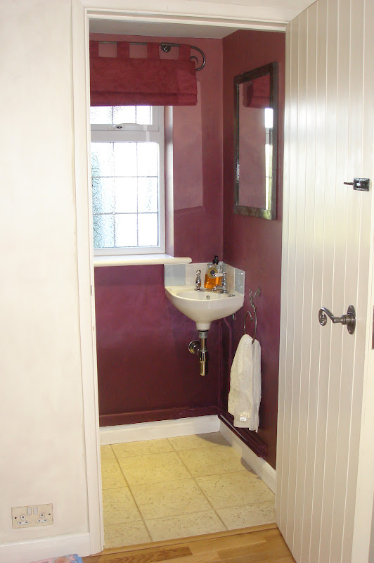 just paint it white: the thrice painted cloakroom