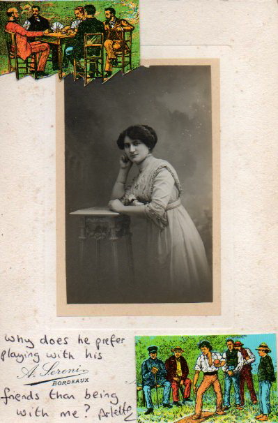 International Mail Art Project About Women: VALENTIN MARK HERMAN (207)