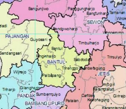 KotaKita.com: Peta Kota Bantul
