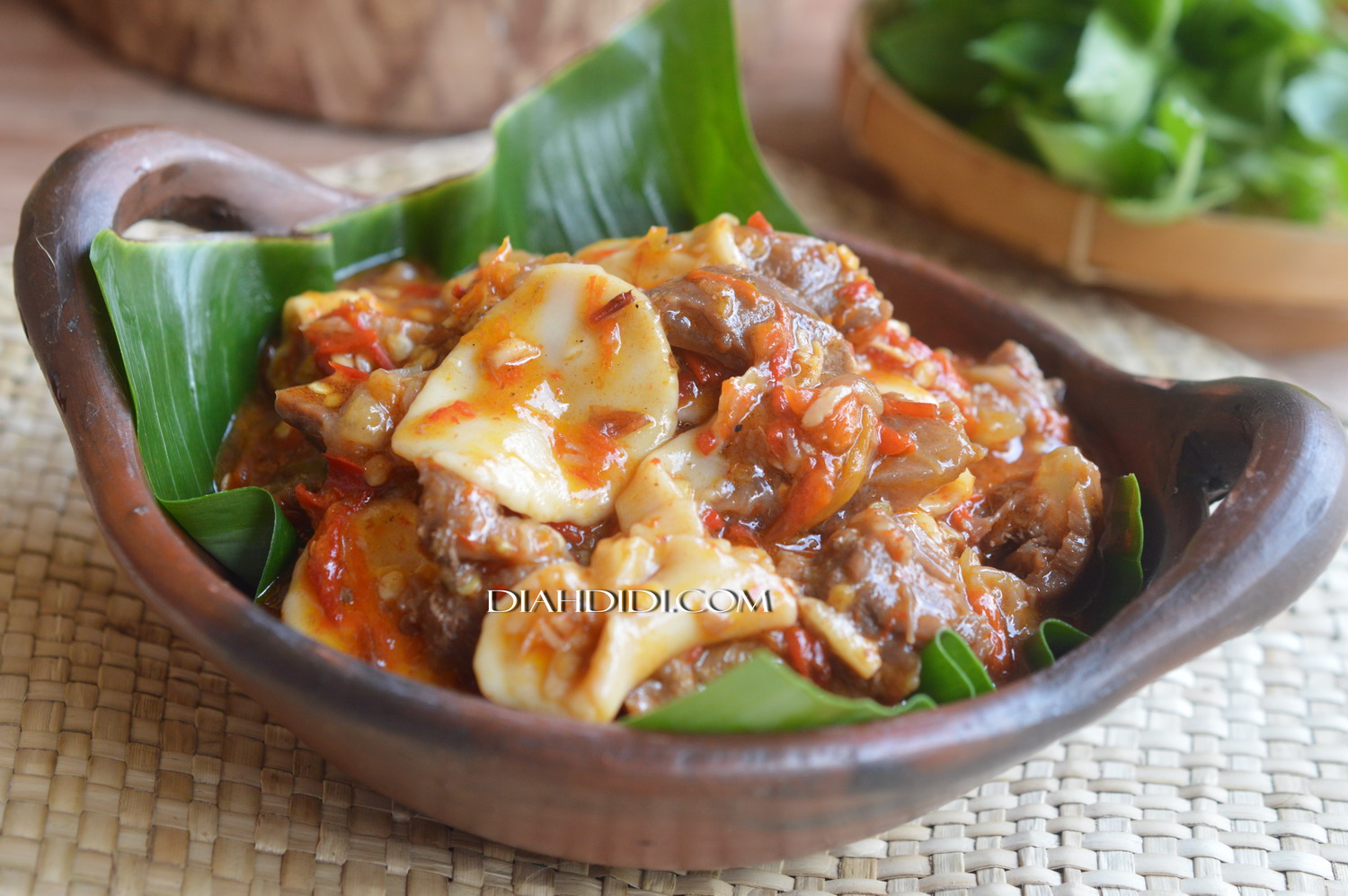 Diah Didi's Kitchen: Seblak Daging..atau Oseng Mercon..?