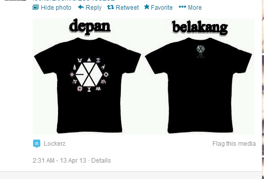jual baju Kpop dan segala macam barang Kpop: jual baju exo murah 55-60ribu