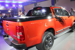 Auto Expo 2016 by SouLSteer: Orange Chevrolet Colorado High Country 2.8 ...