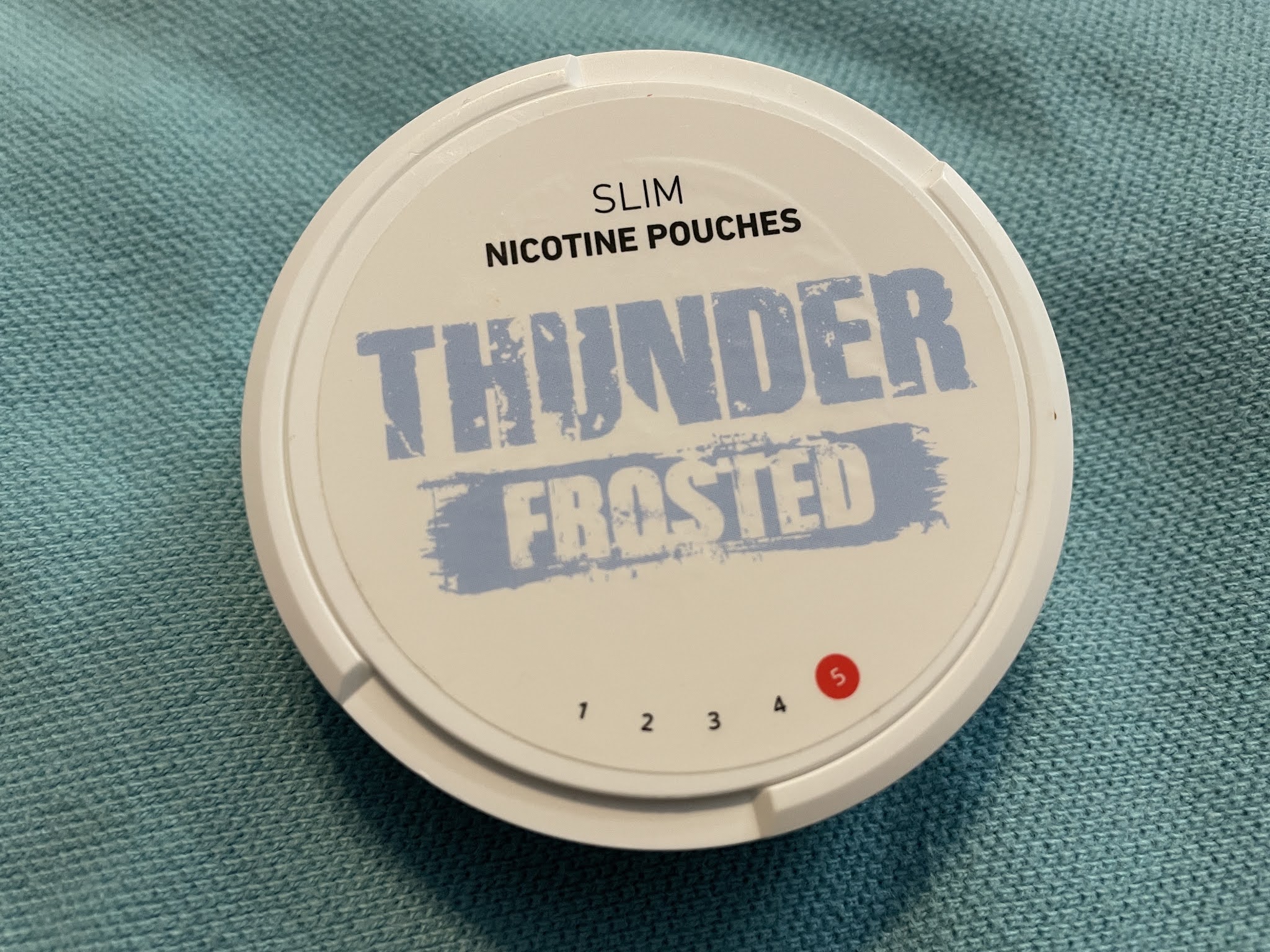 Thunder Nicotine Pouches: Frosted - Review. 21 July 2021.