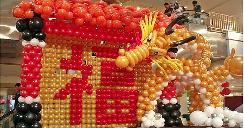 chinese lunar new year balloon decoration - I Galeri Balon - Jasa ...