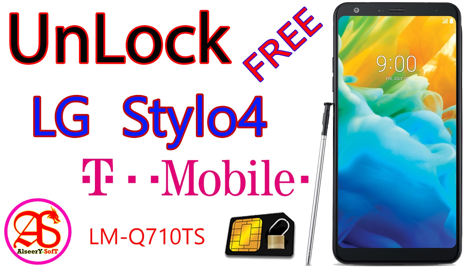 UnLock SIM Card | LG Stylo 4 LM-Q710TS | T-Mobile