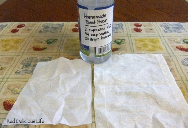 Experimenting with Homemade Spray Starches