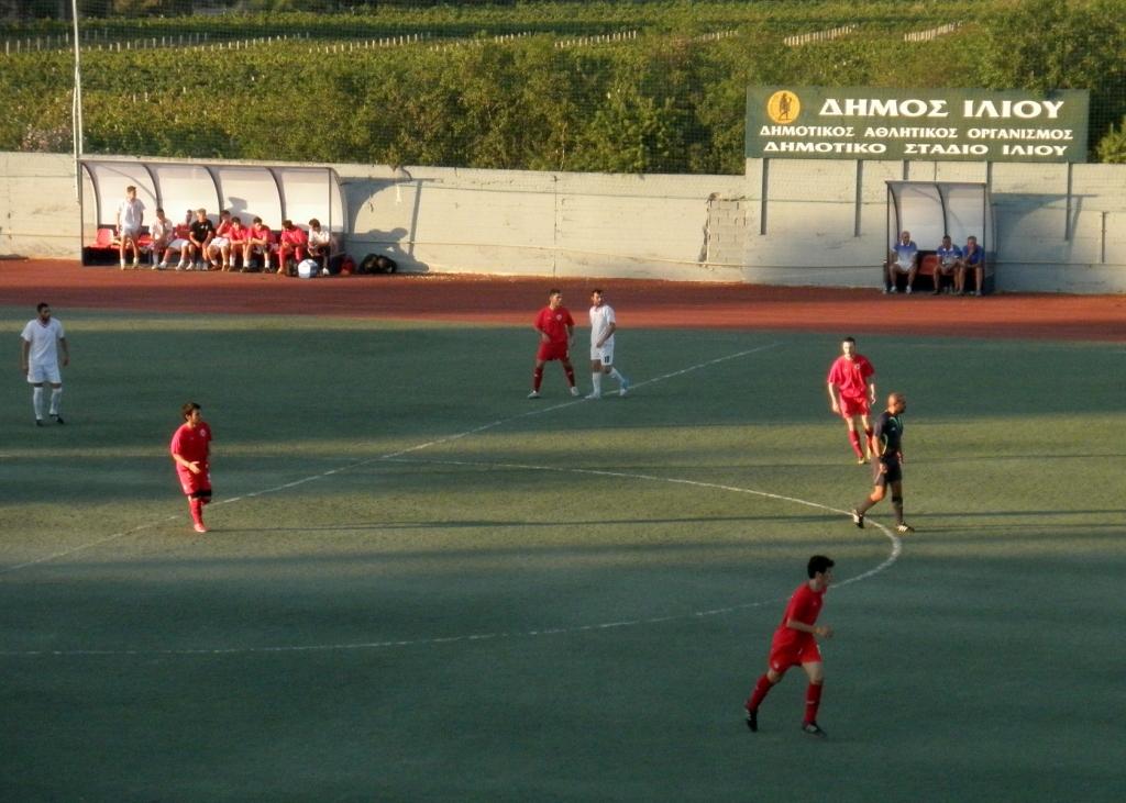 Olympiakos liosion f.c: ΦΙΛΙΚΗ ΗΤΤΑ 1-2 ΑΠΟ ΤΟΝ ΠΑΟ ΡΟΥΦ