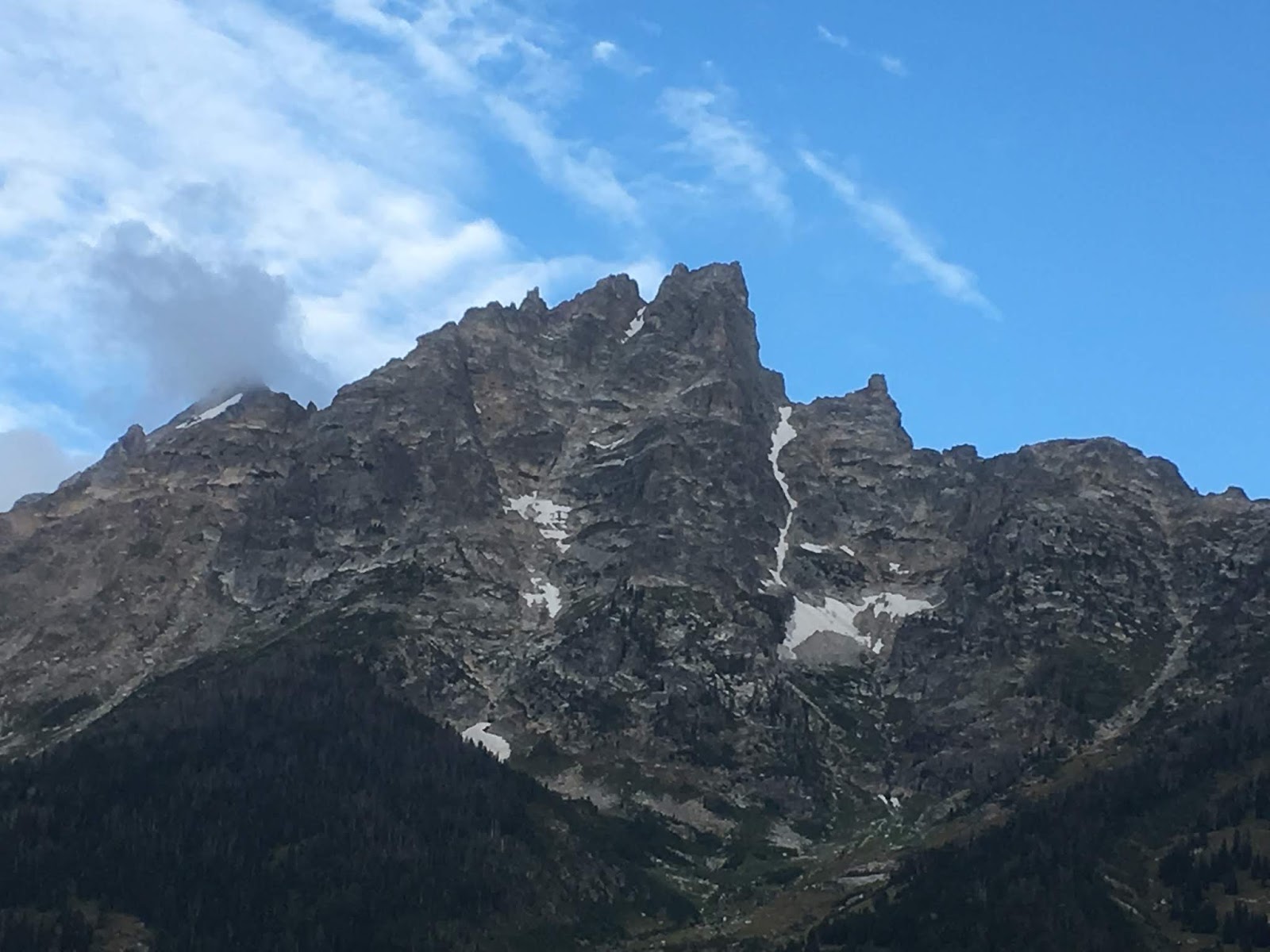 Grand Teton National Park Teewinot Mountain: East Face 2019