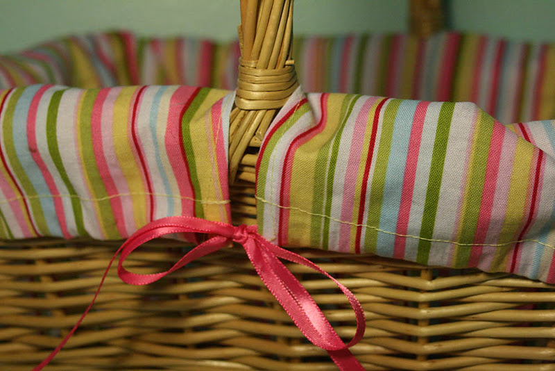 KT Designs: Fabric Basket Liner Tutorial