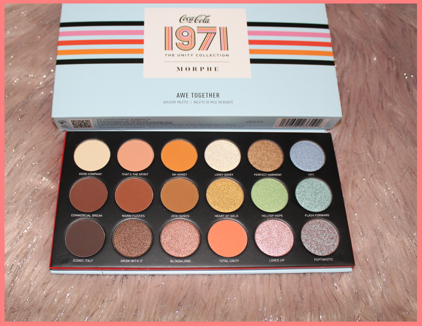 the creation of beauty is art.: morphe x coca cola 1971 unity ...