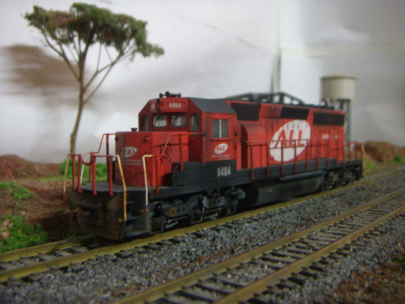RICA RDF Ferromodelista: EMD SD40-2 #9484 da ALL - América Latina Logística