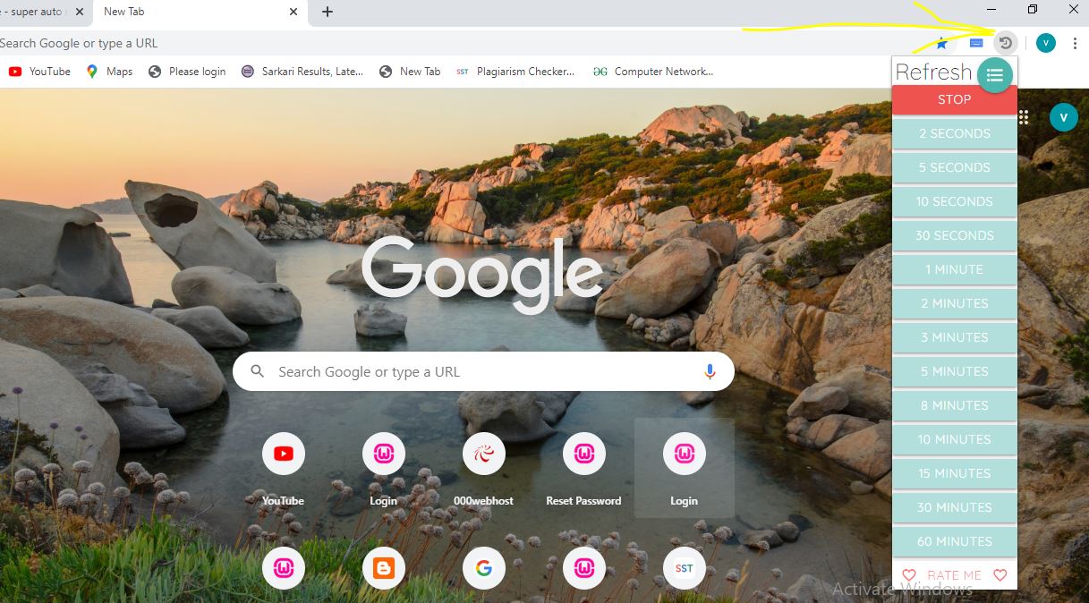 Automatically Refresh Web Pages in Your Web Browser | वेब ब्राउज़र में ...