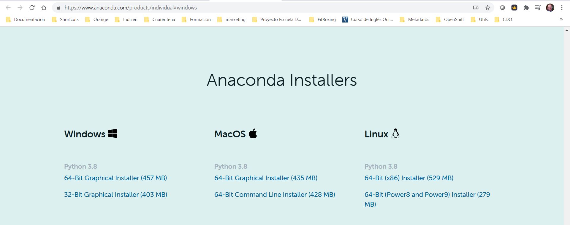 Iniciar un proyecto de Ciencia de Datos en Python con Anaconda ...