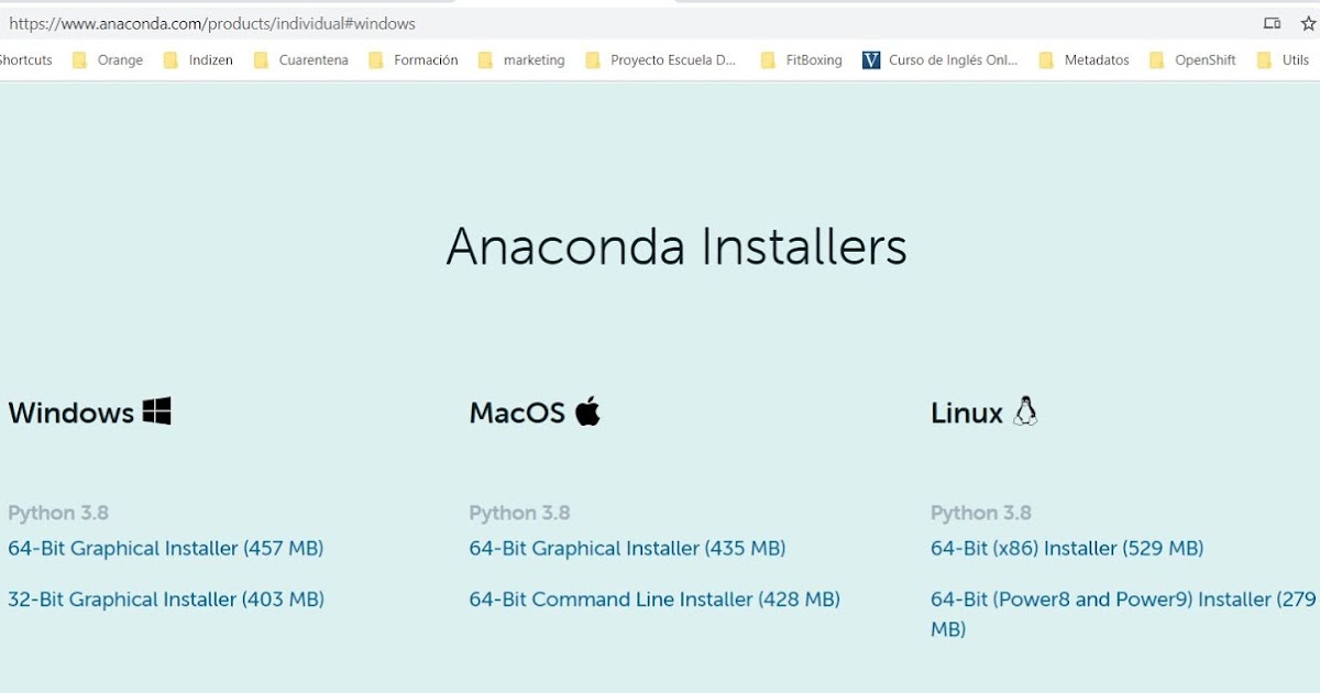 Iniciar un proyecto de Ciencia de Datos en Python con Anaconda ...