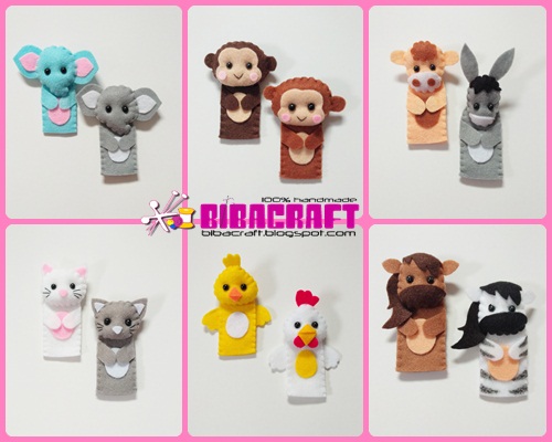 Biba Craft Collection: Finger Puppets/Boneka Jari
