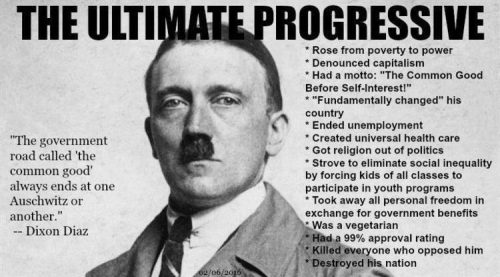 Sieg Heil Hitler, the Ultimate Progressive |Political Incorrectness