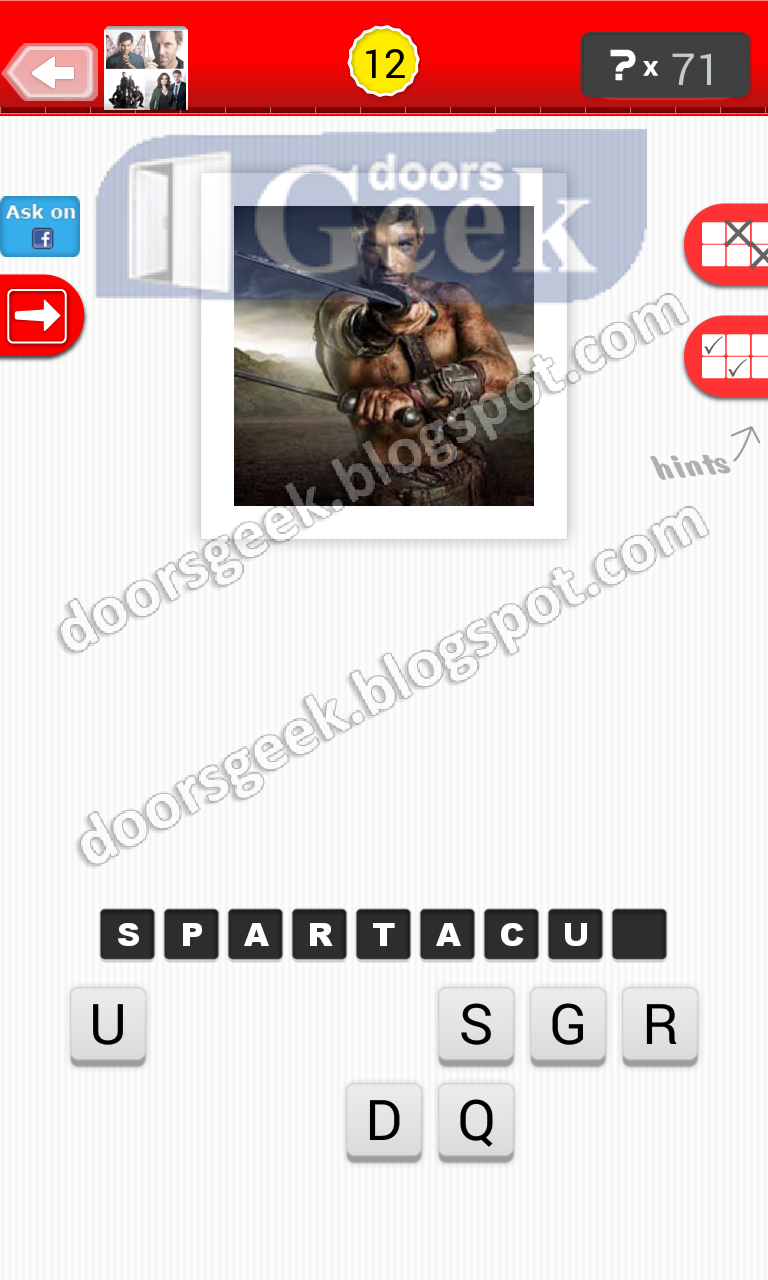 Guess the TV Show - Level 7-12 Answer ~ Doors Geek