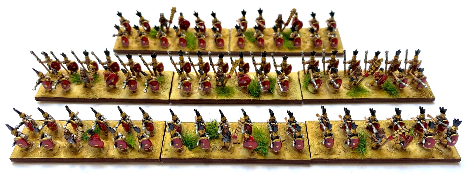 Rivals Ancient and Medieval Miniatures: Polybian Roman 10mm DBA Army