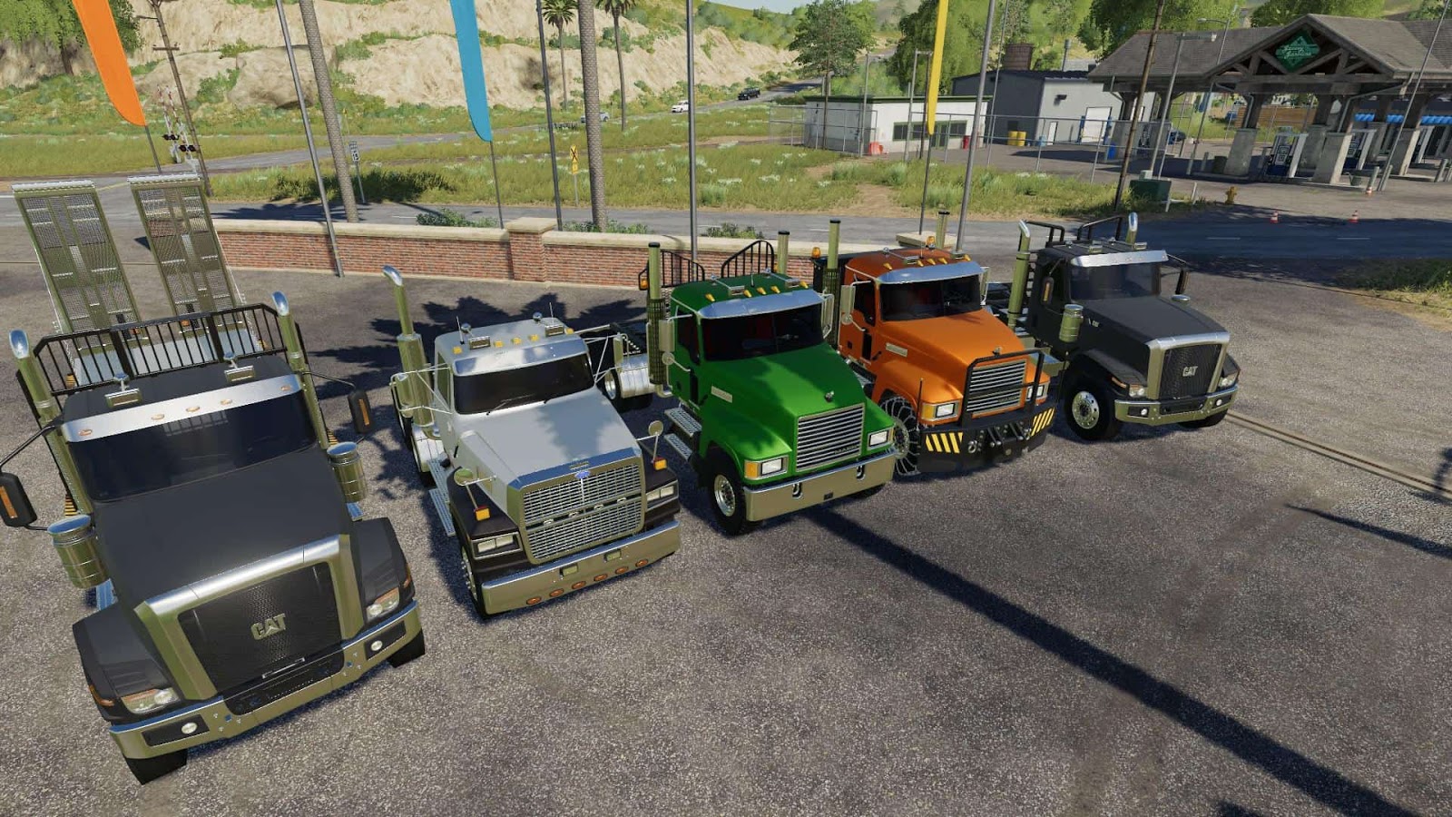 FS19 Trucks and AR frames Pack v1.0 - FS 19 & 22 USA Mods Collection