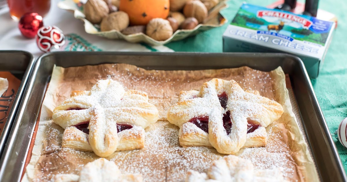Kylee's Kitchen: Puff pastry snowflakes