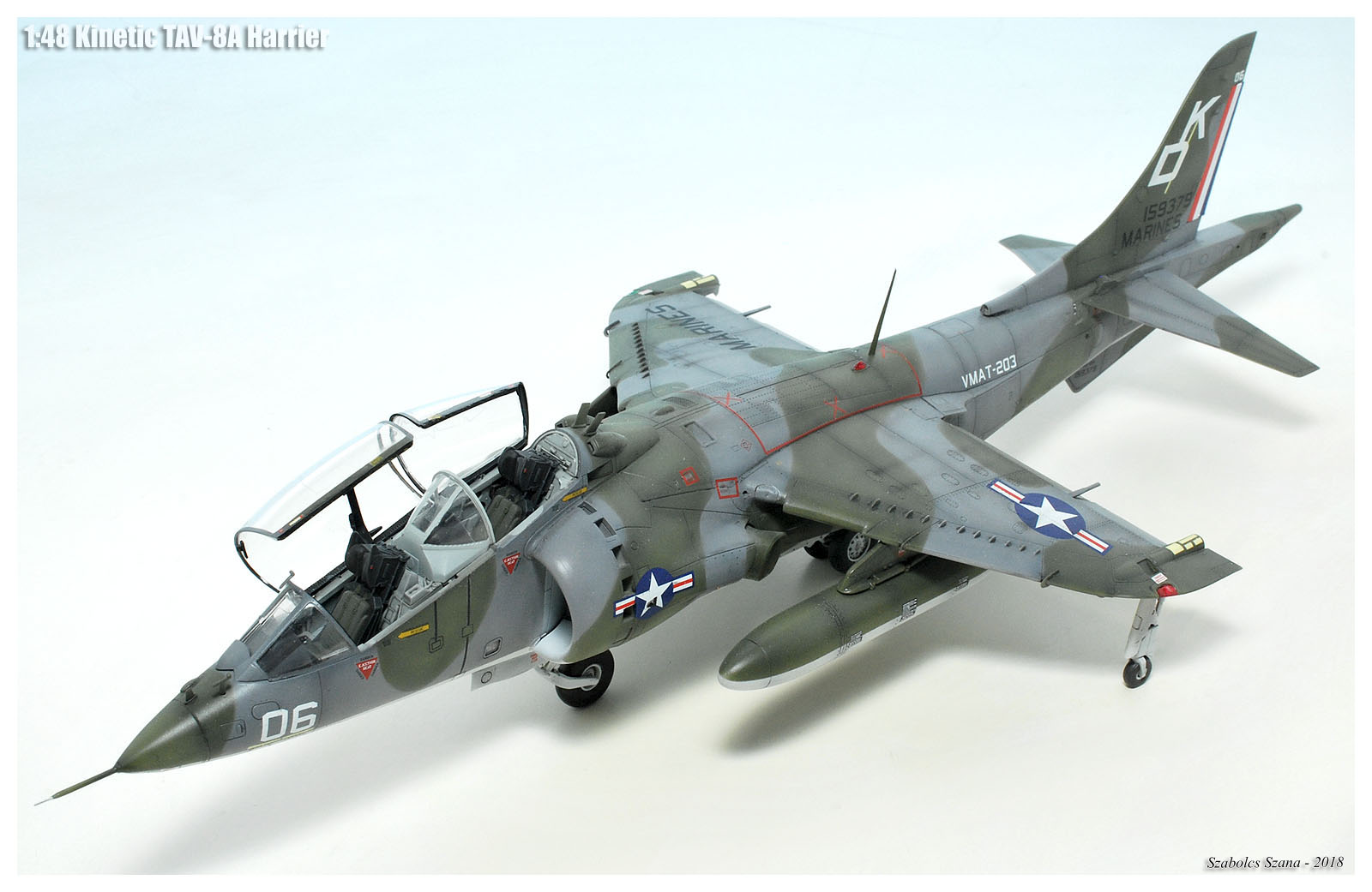 Wings of Glory: 1/48 Kinetic TAV-8A Harrier II