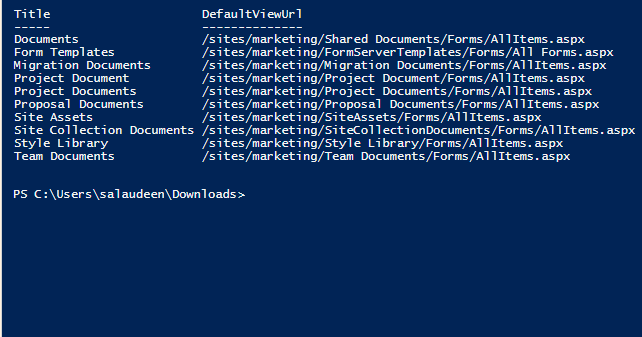 Get All Document Libraries In Sharepoint Online Using Pnp