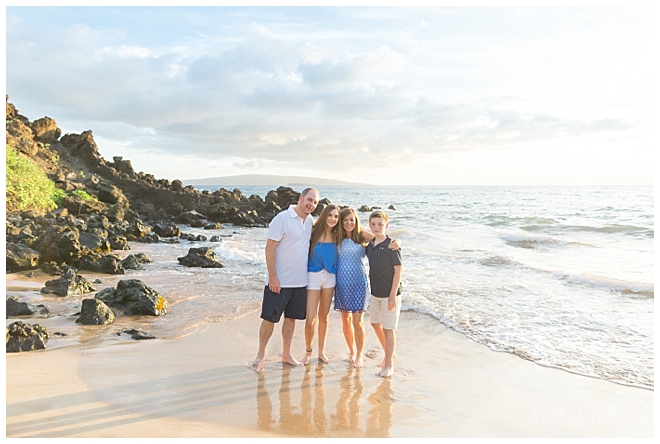 Smiling From Ear to Ear - The Weimer's Maui Family Portrait