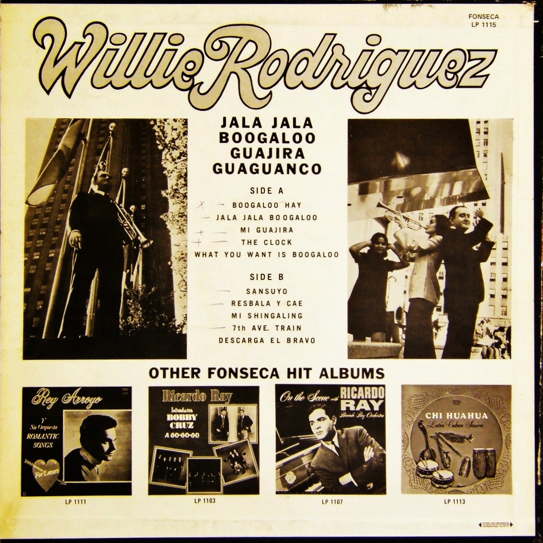 Colección para intercambio de música por: Mr. Salsa: WILLIE RODRIGUEZ ...