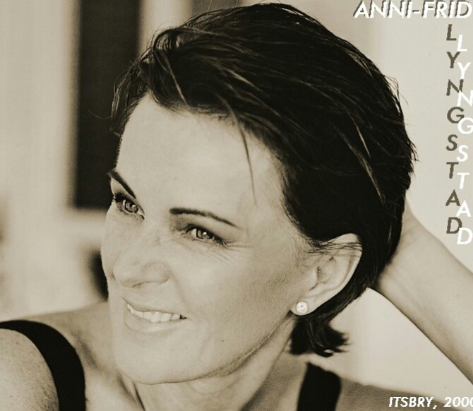 Anni-Frid Lyngstad - the ABBA brunette: 1996