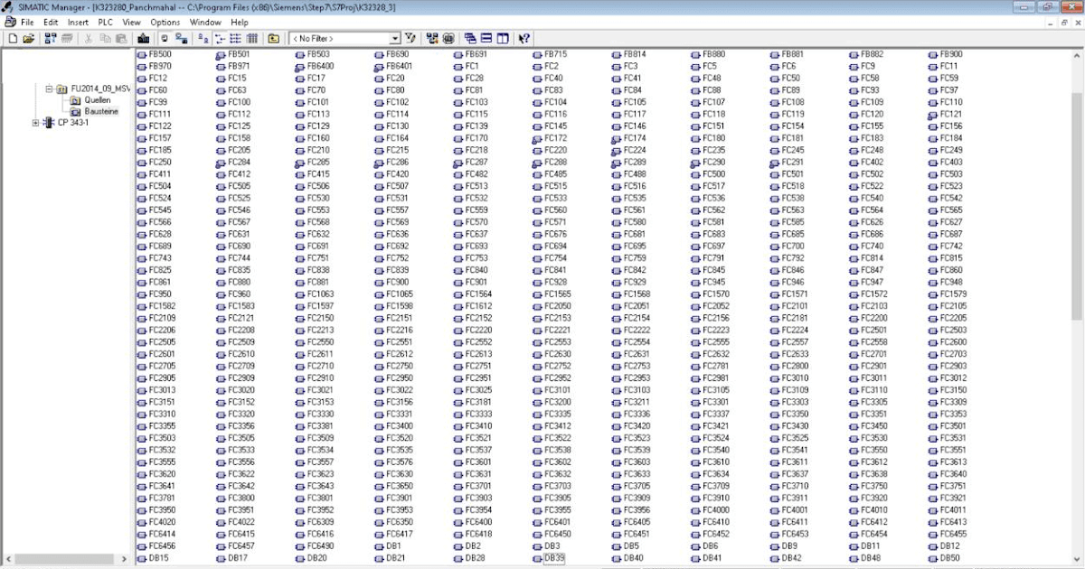 Check Block Consistency Tools in Simatic Manager