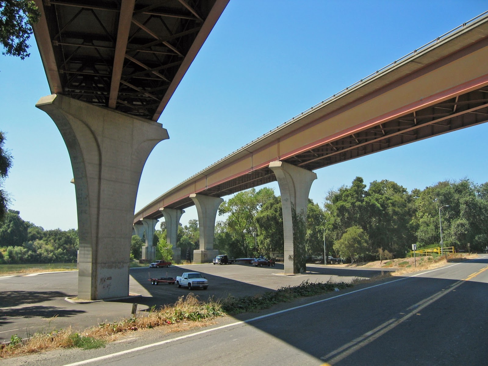 Bridge of the Week: Yolo County, California Bridges: I-5 (Elkhorn ...