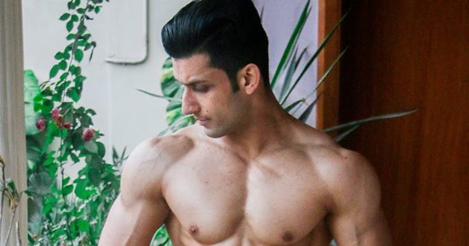 world bodybuilders pictures: slim pakistani bodybuilder Faizan Waheed