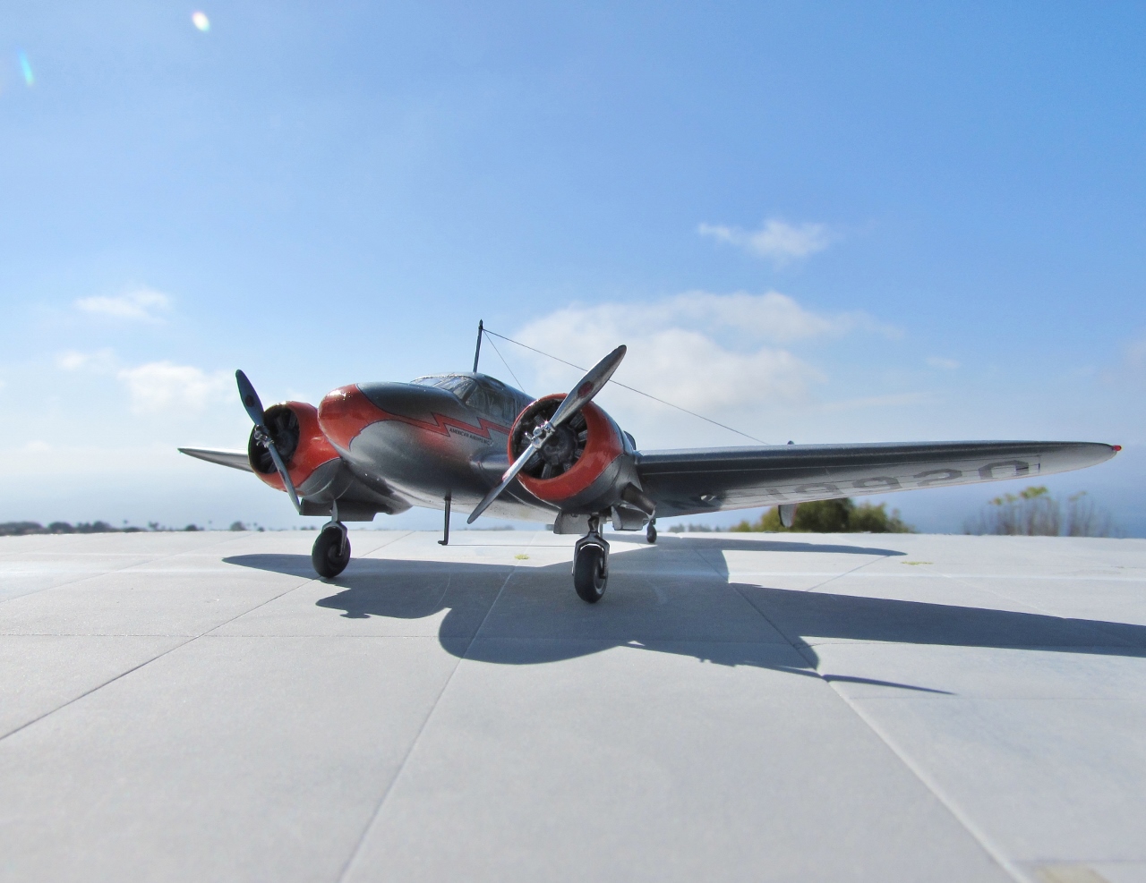 Beechcraft 18 Twin Beech American Airlines - Modified Encore 1/72 kit ...