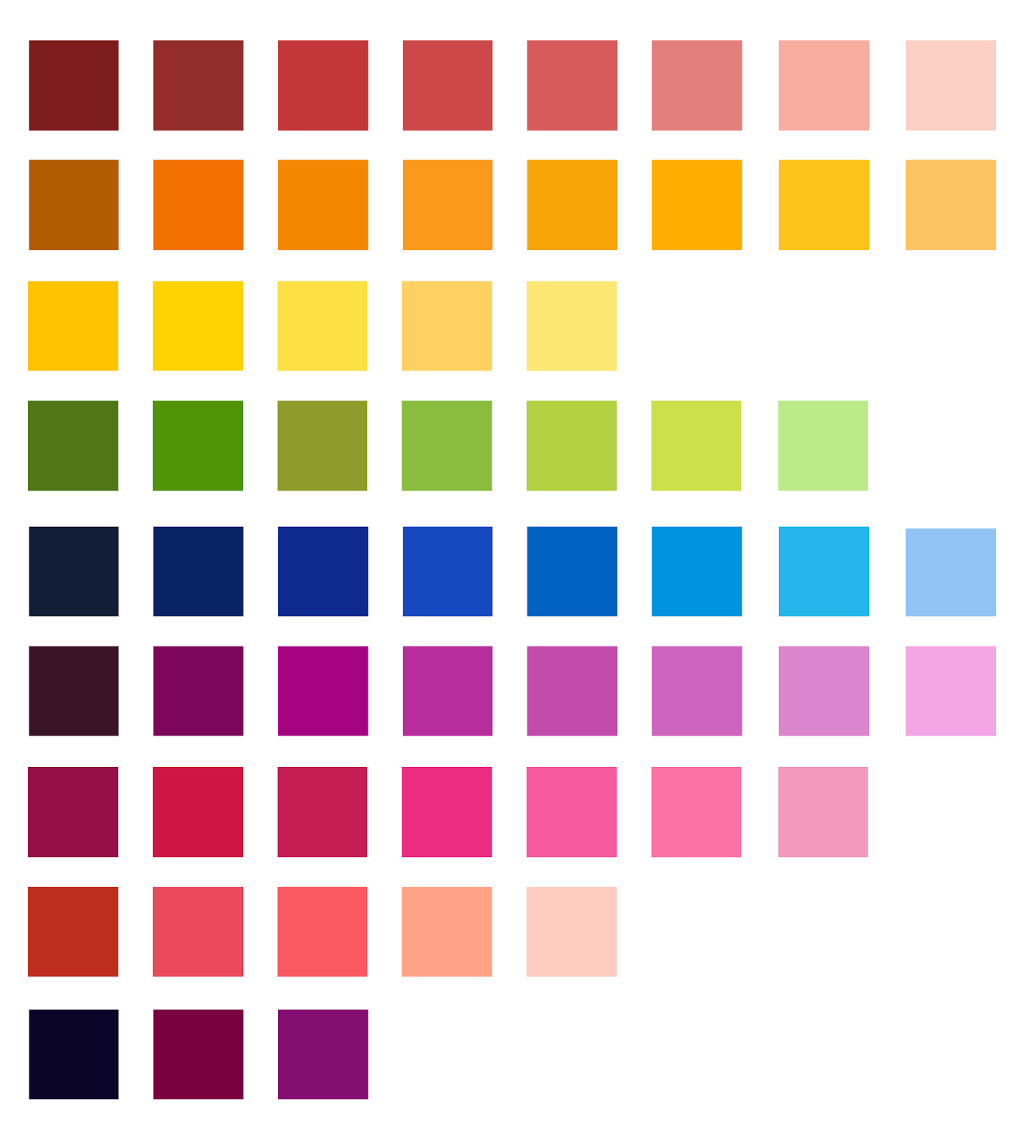 8 Color Palette For Wpap Gordon Gallery - vrogue.co