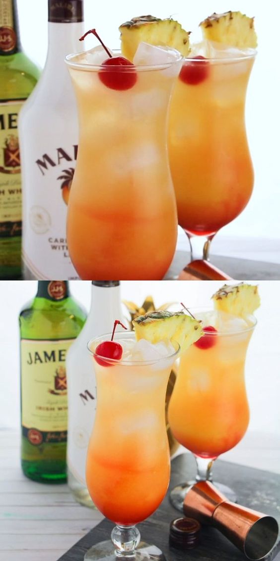 Tropical Storm Punch Cocktails #cocktail #drink - New Recipes